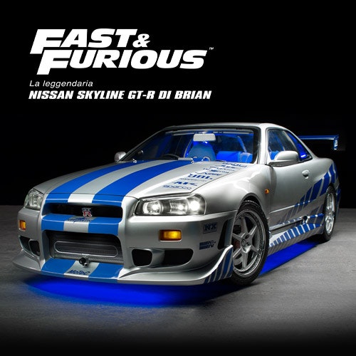 Nissan Skyline GTR R34 - Fast & Furious Modellino | DeAgostini IT