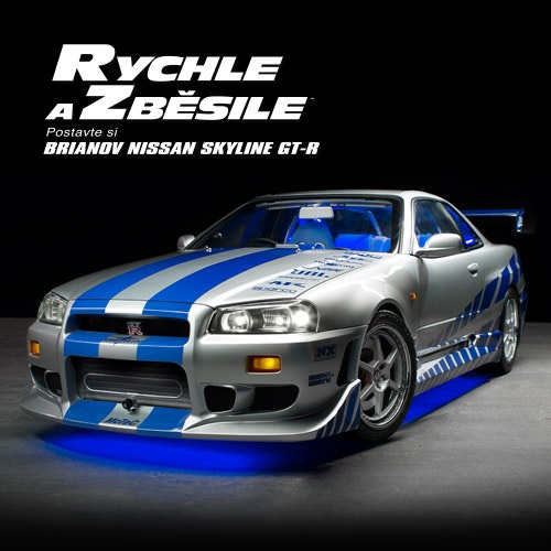 Nissan Skyline GTR R34 - Fast & Furious Modely | DeAgostini SK