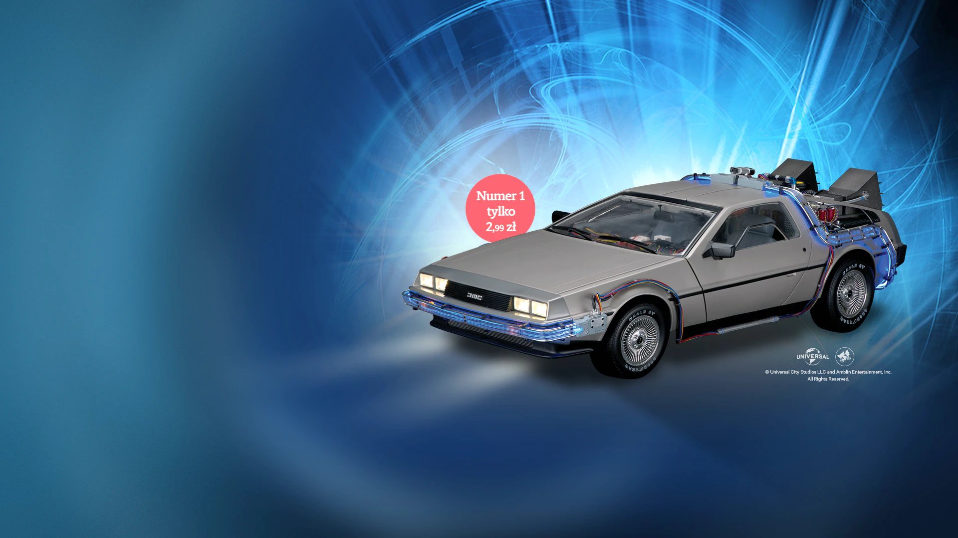 De Lorean Back to the Future - DeAgostini PL