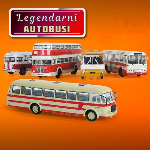 Legendarni autobusi | De Agostini